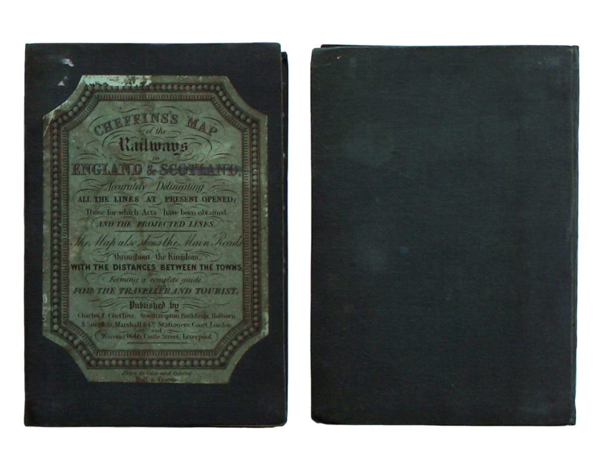 Cheffin’s Map of the Railways in England & Scotland — Bryars & Bryars